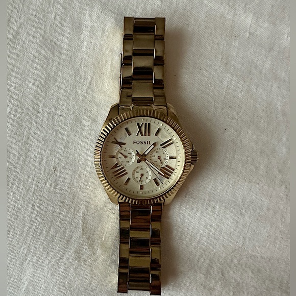 Fossil | Accessories | Fossil Watch Gold | Poshmark